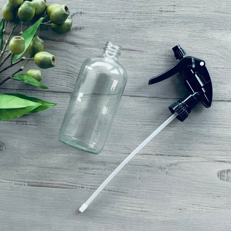 500ml Clear Glass Bottle with Standard Chemical Resistant Trigger ...