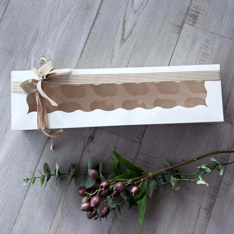 Cupcake Box Long - 12 Cavity with clear window – Centaur Packaging