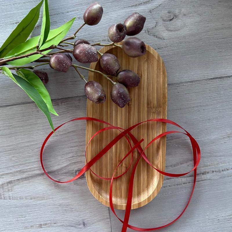 Satin Ribbon Deluxe Double Faced 6mm x 25mt - Rust – Centaur Packaging