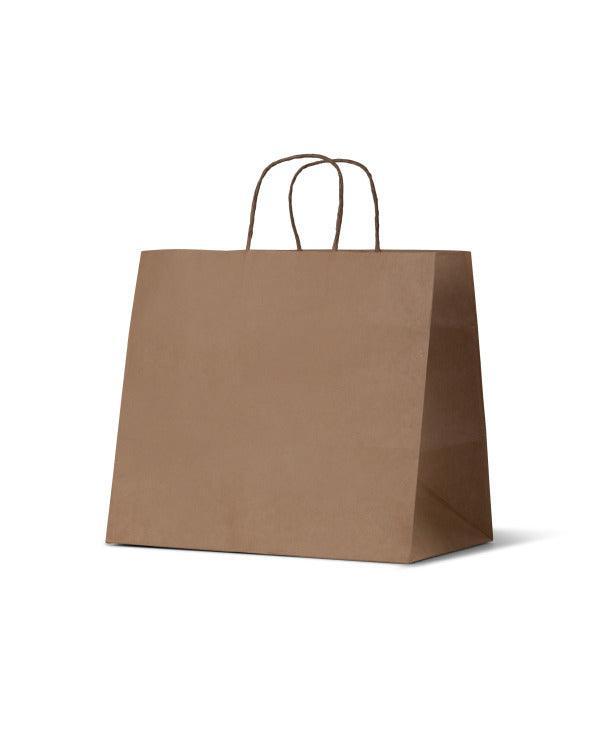Brown Kraft Big Base Bag 50 pack made from high strength paper ...