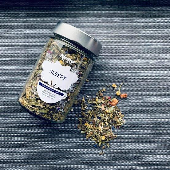 Organic Loose Leaf Sleepy tea blend of botanicals. – Centaur Packaging